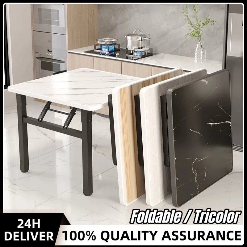 Folding Table Square Table Household Dining Table Home Office Desk ...