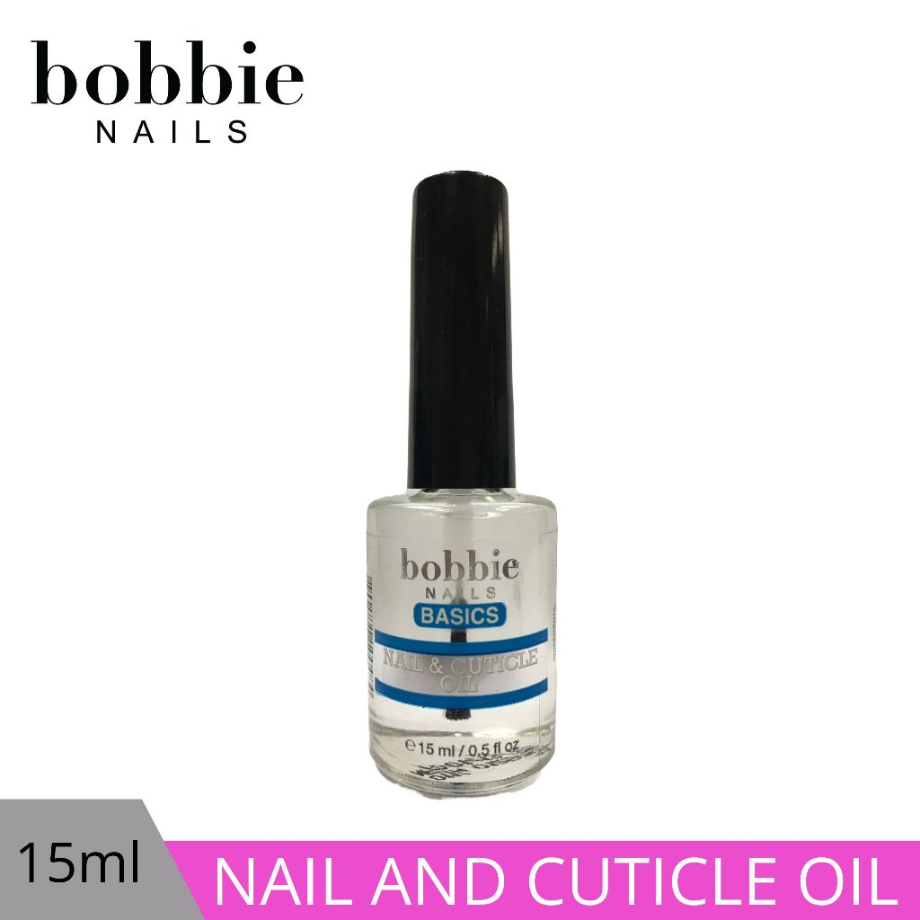 Bobbie Nails Nail Basics Nail & Cuticle Oil 15ml | Shopee Philippines