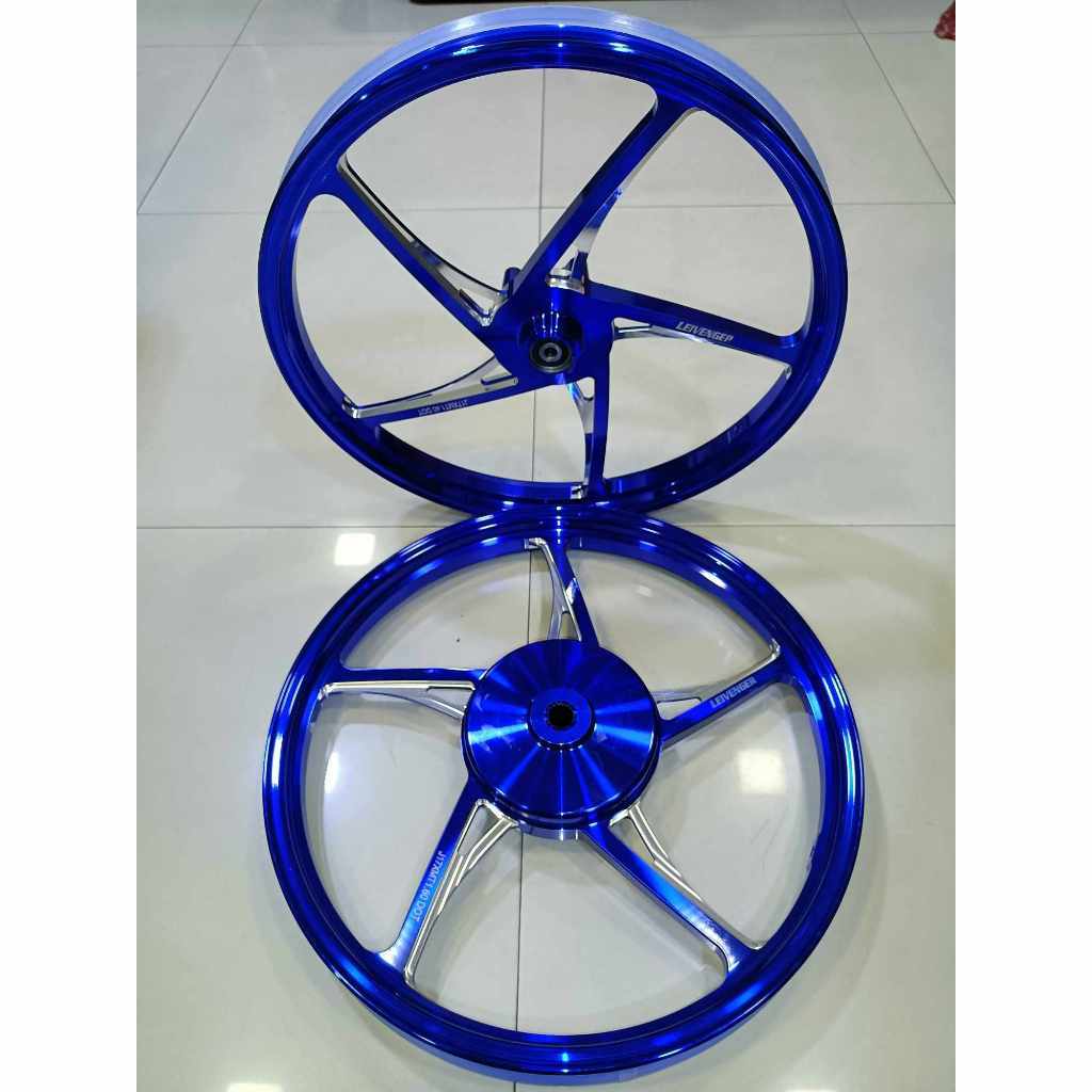 LEVEINGER CNC MAGS FOR Mio i 125/MXI/Mio Soul I125/Mio Gear SET - FRONT ...