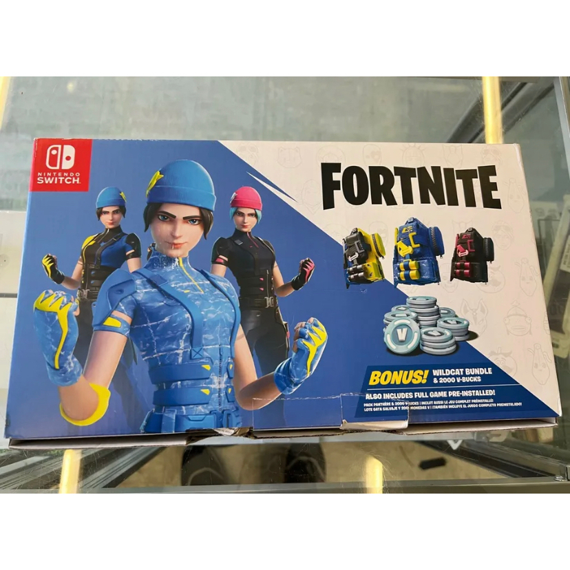 Nintendo Switch Fortnite Wildcat Console Bundle | Shopee Philippines