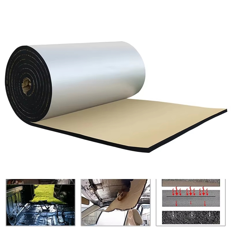 Aluminum Car Hood Mat, Engine Firewall Heat Mat, Sound Insulation Noise ...