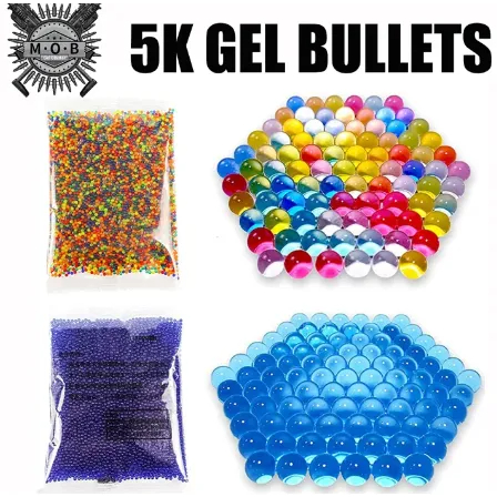 50,000pcs Gel Ball Diy Toys Gel Blaster Bullet Gel Blaster Ball Water ...