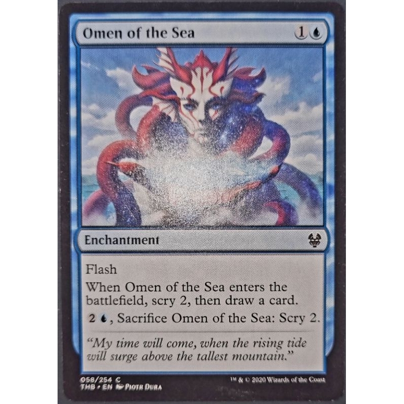 MTG Omen of the Sea THB (Nonfoil) | Shopee Philippines