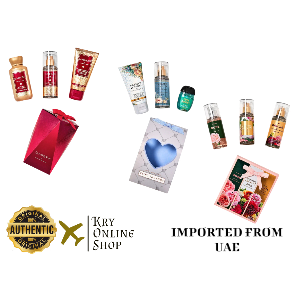 BBW MINI GIFT SET (Travel size) | Shopee Philippines