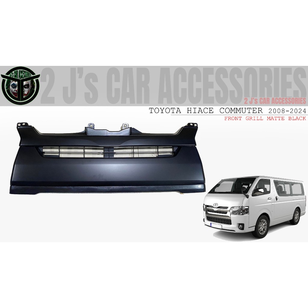 TOYOTA HIACE / HI ACE COMMUTER 2008 TO 2022 OLD FACE OEM FRONT GRILL ...