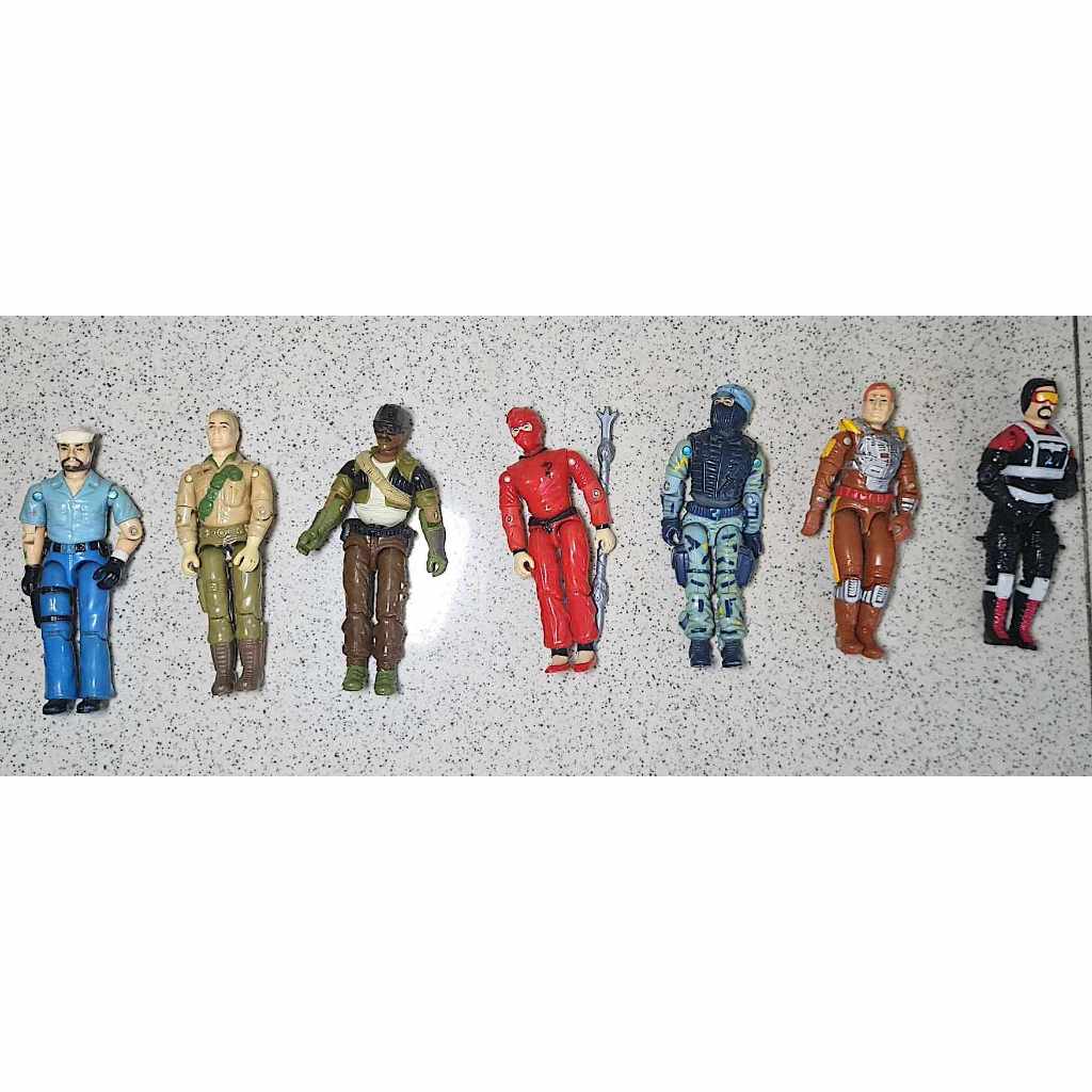 {GOT} GI JOE V1 Shipwreck Duke (Broken Crotch) Alpine Jinx Shockwave ...