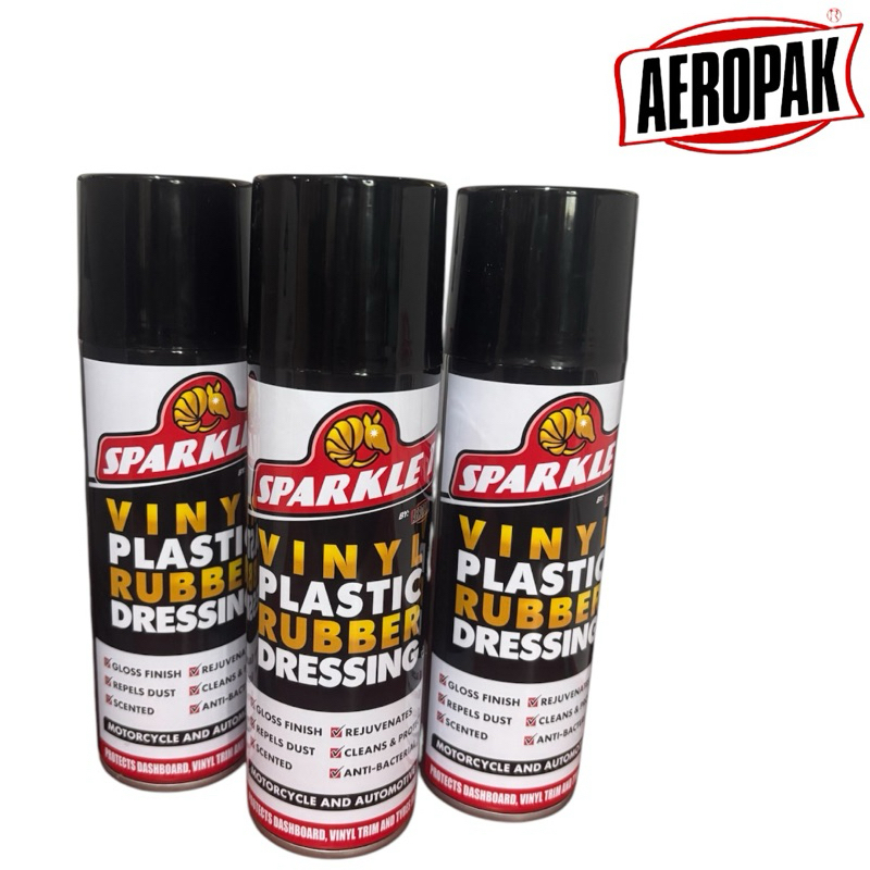 AEROPAK SPARKLE 1 Vinyl Plastic Rubber Dressing 250ml | Shopee Philippines
