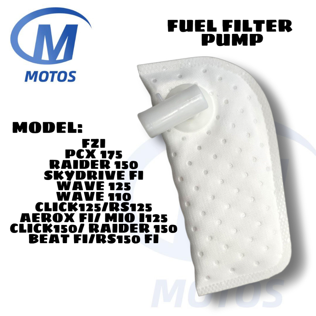 MOTOSPH MOTORCYCLE FUEL FILTER PUMP FOR BEAT/AEROX/CLICK/FZI/PCX/RAIDER ...