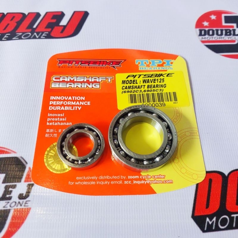 WAVE 125 / RS 125 / XRM CARB - PITSBIKE TPI Cam Bearing / Camshaft Bearing (2PCS) | Shopee ...