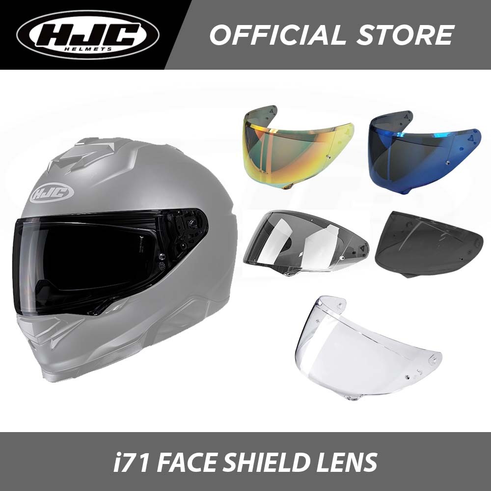 HJC Helmets Face Shield Lens for i71 Clear; Smoke; Dark Smoke; Iridium ...
