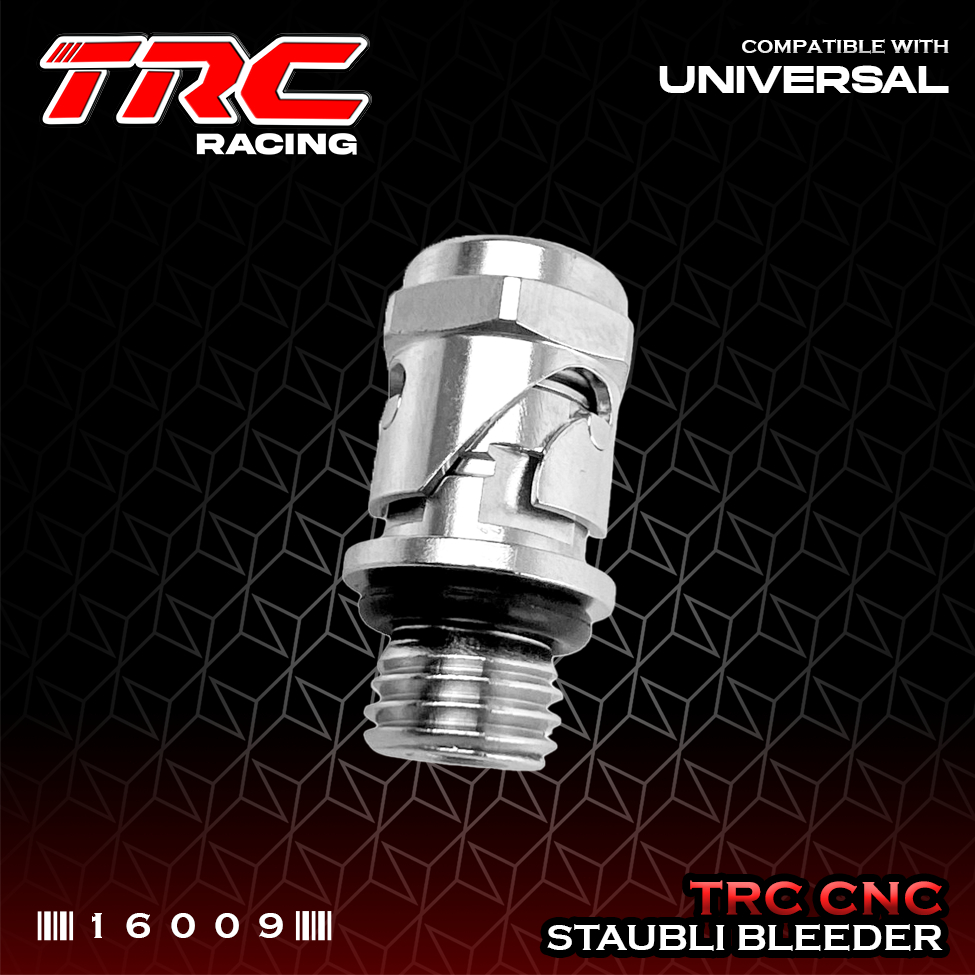 TRC Racing UNIVERSAL CNC STAUBLI BLEEDER 16009 | Shopee Philippines