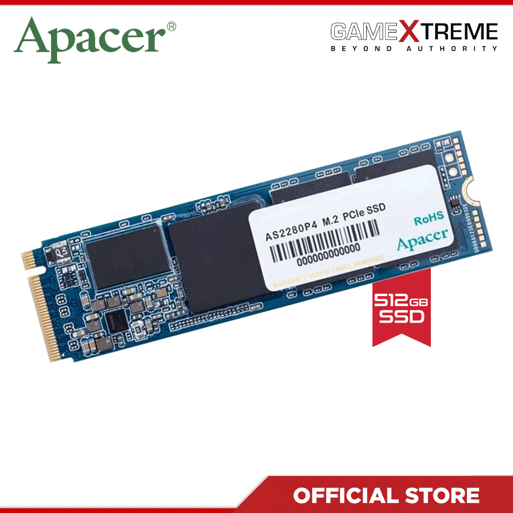 Apacer AS2280P4 512GB M.2 PCIE Gen 3x4 SSD AP512GAS2280P4-1 | Shopee Philippines