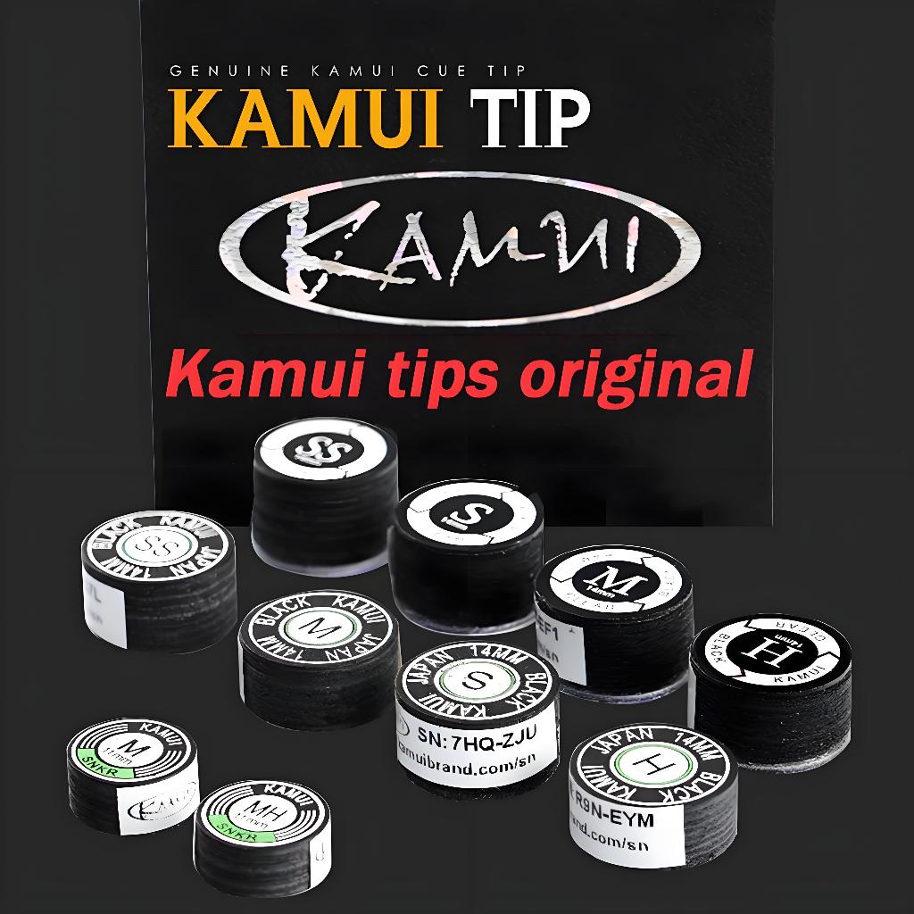 KAMUI cue tip Durable Cue tip original Billiard Snooker Cue Stick Tip ...