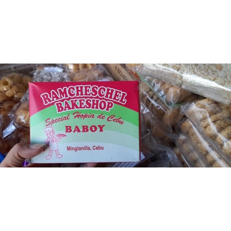 Ramcheschel Special Hopia de cebu(baboy,ube,mongo)10pcs in a box ...