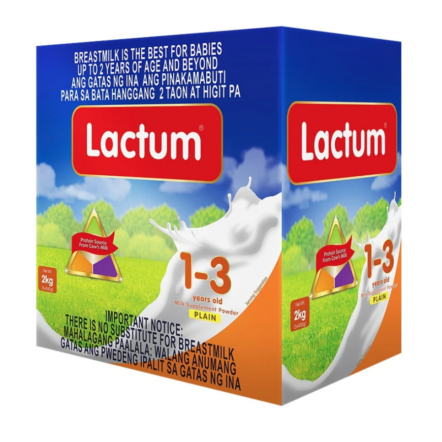 Lactum 1+ 2KG - Lactum 1-3 years 2000G EXP: JAN 2026 | Shopee Philippines