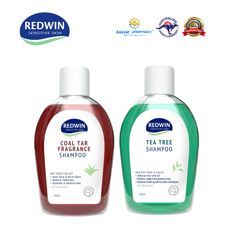 Redwin Tea Tree / Coal Tar Shampoo 250ml | Shopee Philippines