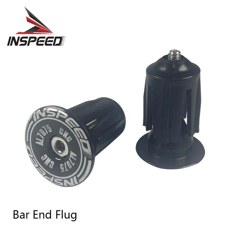 【PH DELIVERY】INSPEED Bike Bar End Plug Aluminum Handle bar Expanding ...