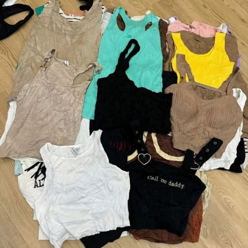 Tines Women Sando Tops(Thrift-Ukay) | Shopee Philippines
