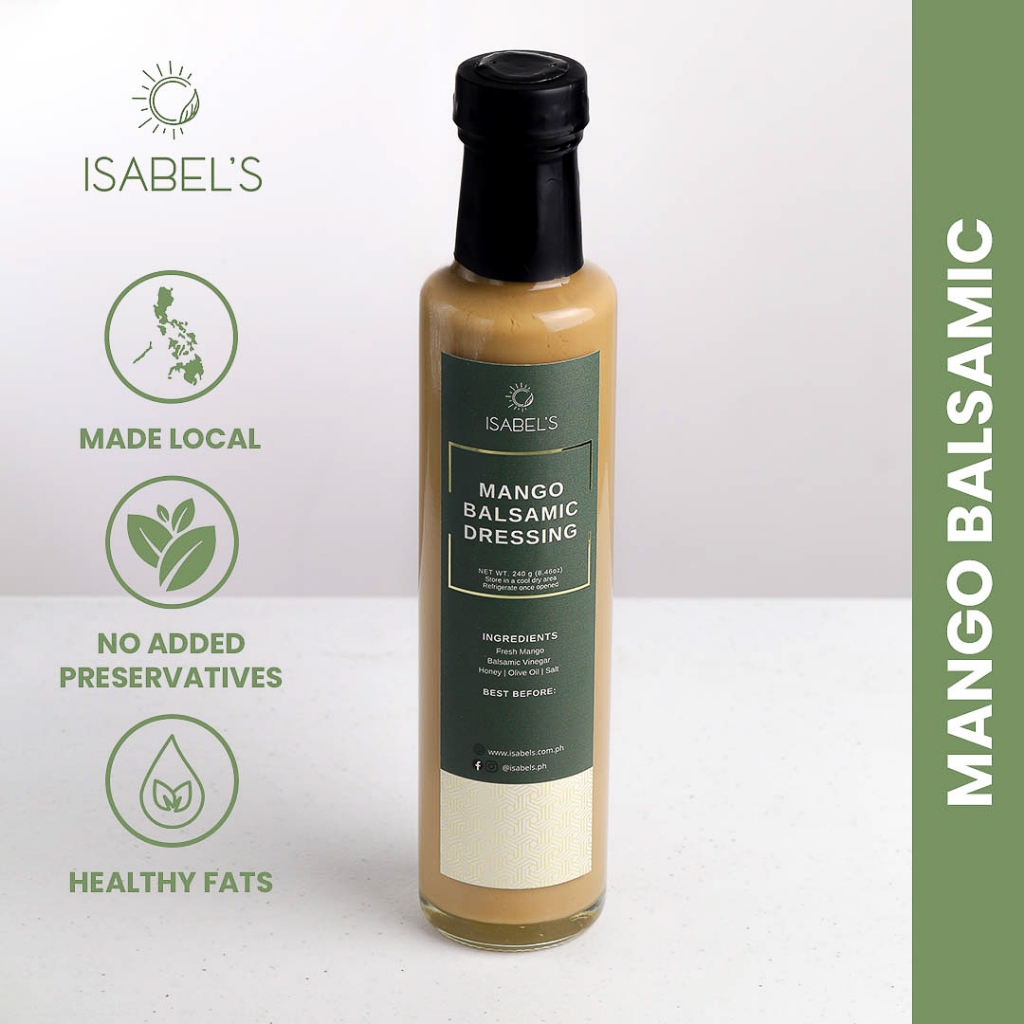 Isabel's Mango Balsamic Dressing 240g | Shopee Philippines