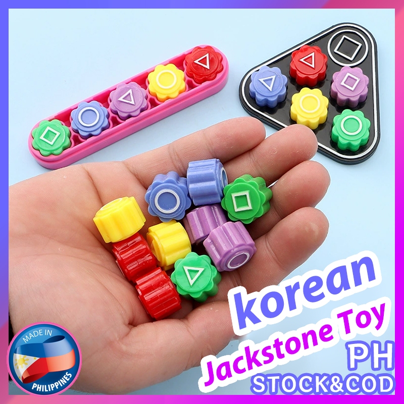 Gonggi Korean Jackstone Squid Game Toy Gonggi Play Traditional Pebbles Family Gift Kids Set ...