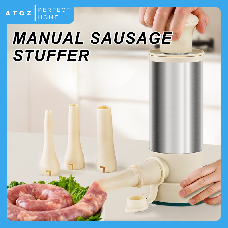 Manual Sausage Stuffer Machine for Longganisa, Salami Sausage Maker ...