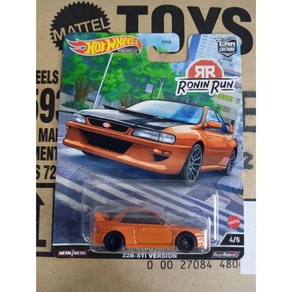 HotWheels Premium Ronin Run Subaru Impreza Sti | Shopee Philippines