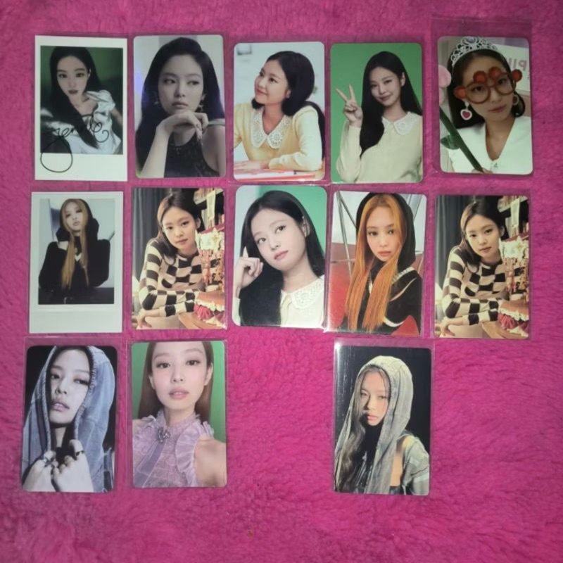 JENNIE OFFICIAL POB PHOTOCARDS ONHAND KTOWN4U YG SELECT WEVERSE MAKESTAR | Shopee Philippines