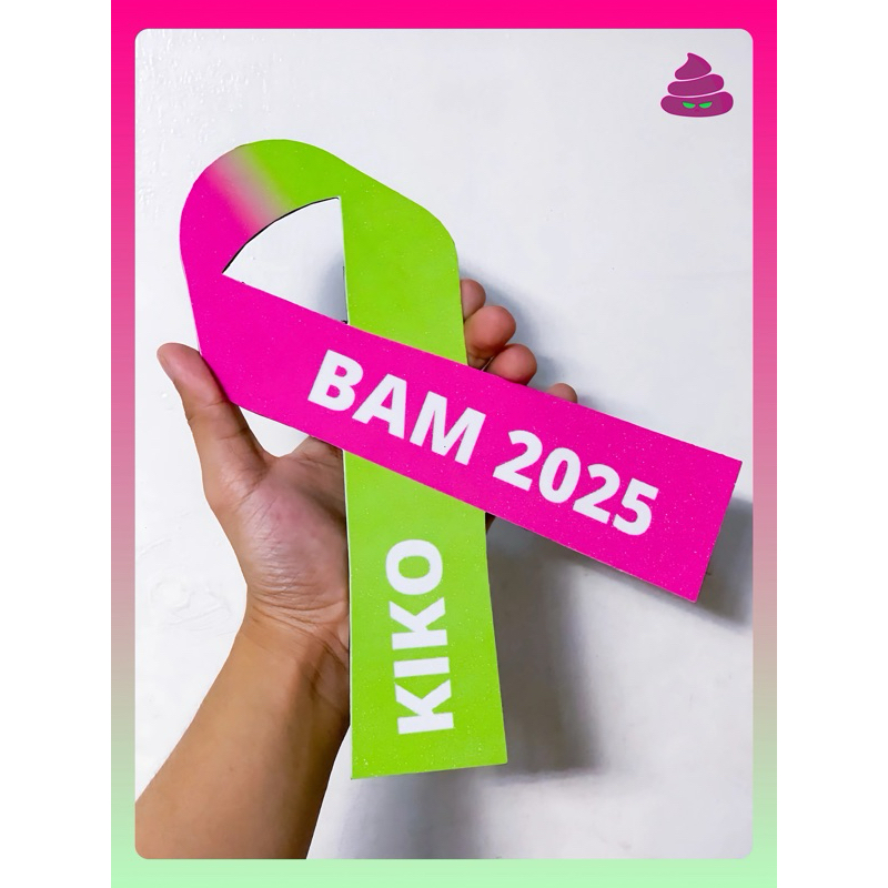 KIKO-BAM MACHINE CUT RIBBON CAR MAGNET | Shopee Philippines