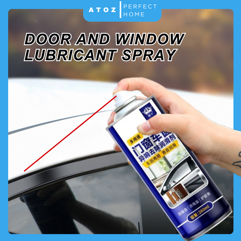 Car Window Lubricant Spray - Car Door Noise Elimination Glass Lifting ...