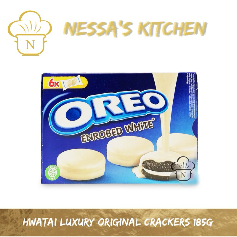 Oreo Enrobbed White Chocolate Covered Biscuits 246g [Nessa’s Kitchen] | Shopee Philippines