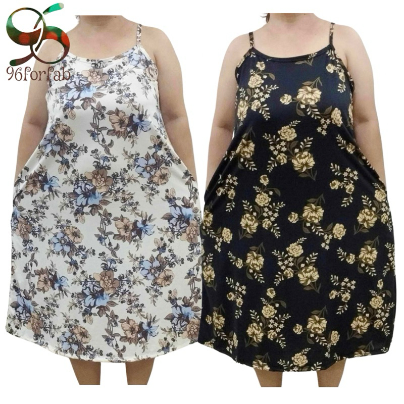 Dress for woman casual - Plus size dress - maxi - Daster pambahay ...
