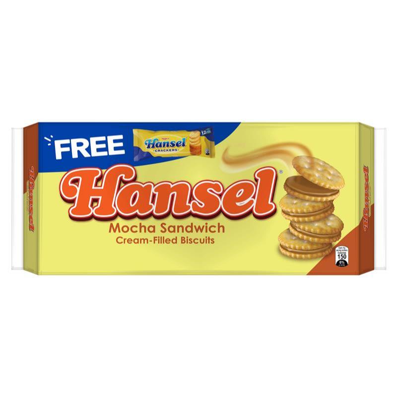 Hansel Mocha Sandwich 10 Pieces 31g | Shopee Philippines