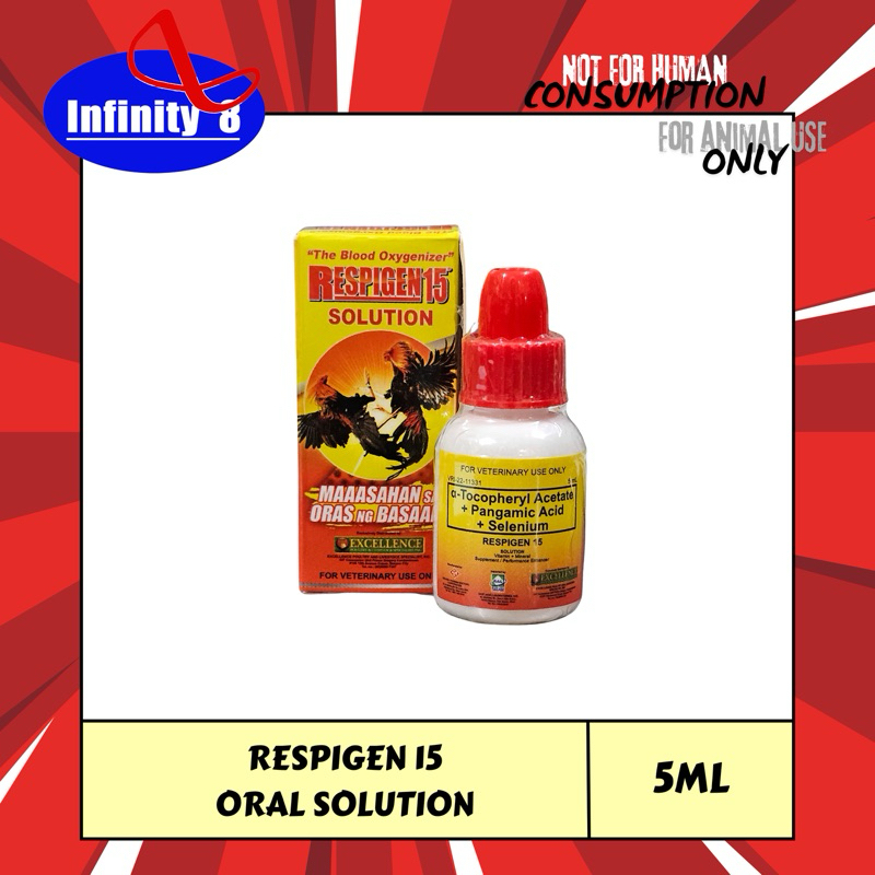 EXCELLENCE RESPIGEN 15 SOLUTION 5ML (ORAL DROPS) | Shopee Philippines