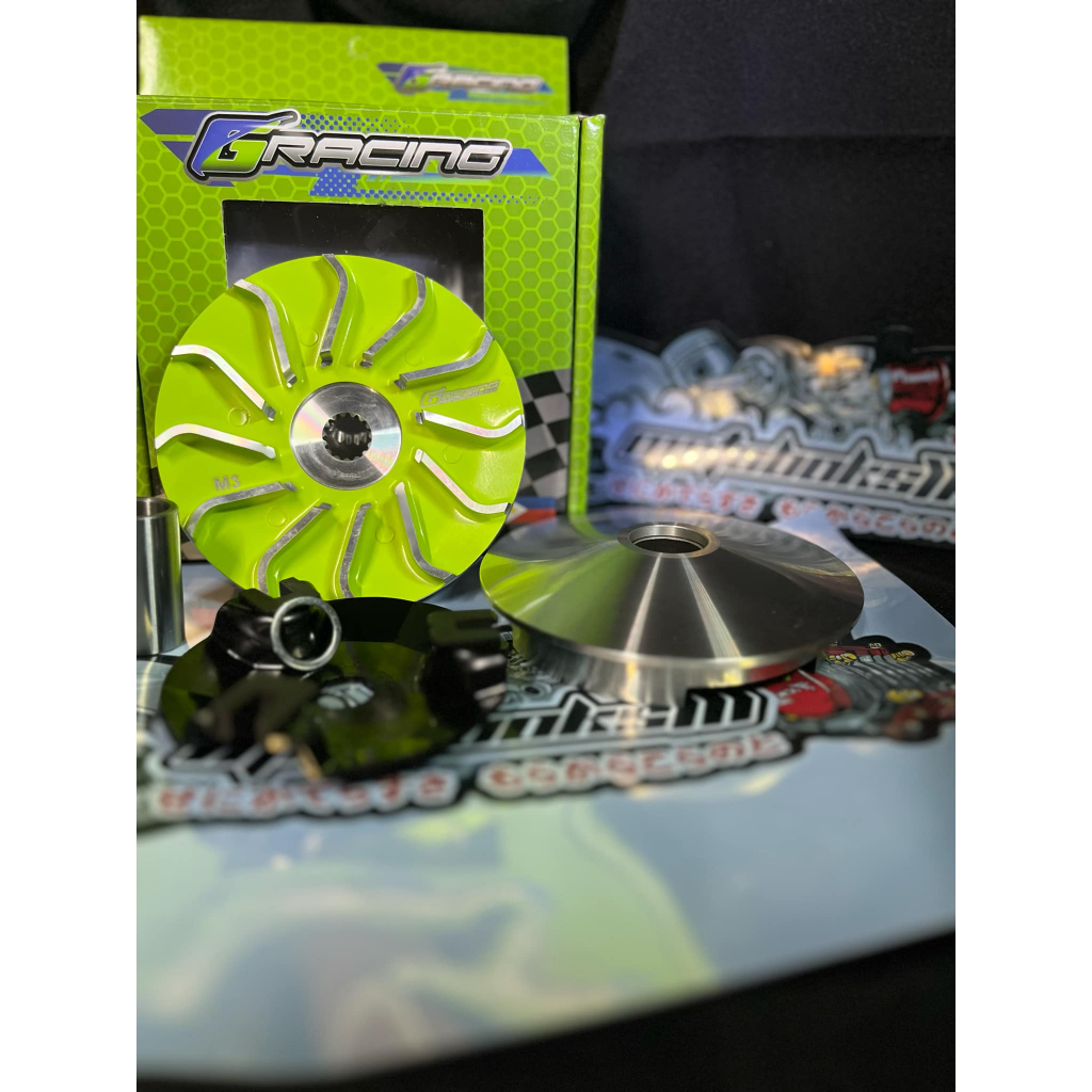 GRacing Pulley Set for Mio i 125 (M3) / mio soul 125 / fazzio / gravis ...