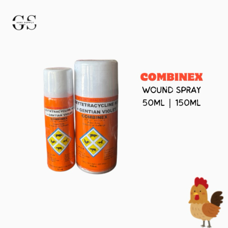 Combinex Wound spray 150ml & 50ml | Shopee Philippines