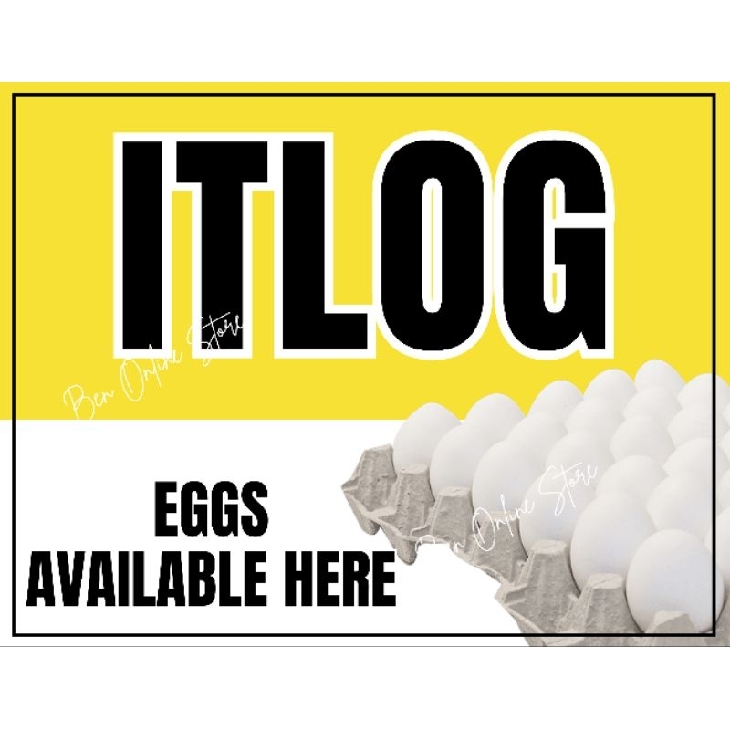 ITLOG SIGNAGE, STORE SIGNAGE, STORE SIGN LAMINATED/ PVC A4, WATERPROOF ...