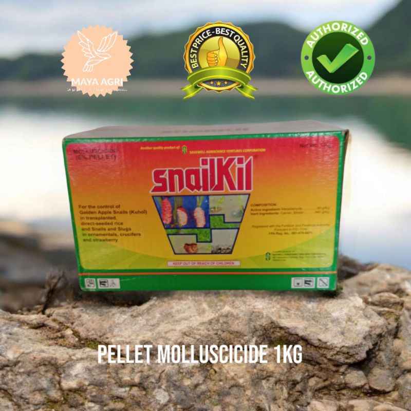 Snailkil MOLLUSCICIDE Pellet1kg | Shopee Philippines