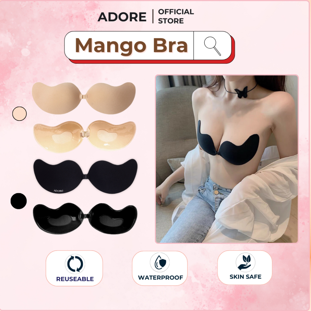 Adore Bra Mango Lifting Pushing Up Bra Fabric Bra Anti Drop Reuseable ...