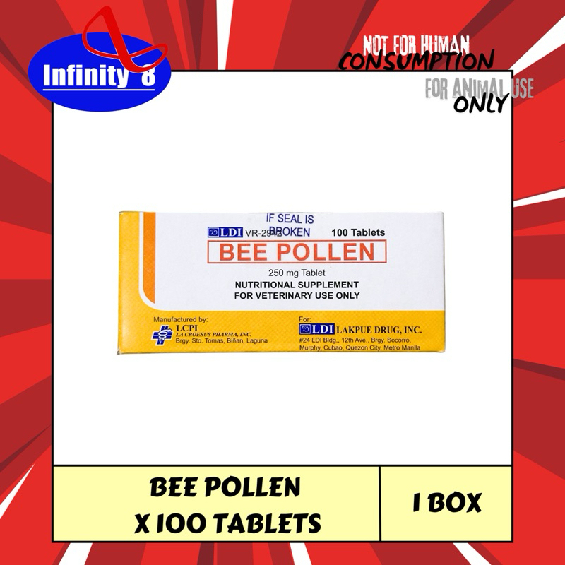 LDI BEE POLLEN X 100 TABLETS/BOX | Shopee Philippines