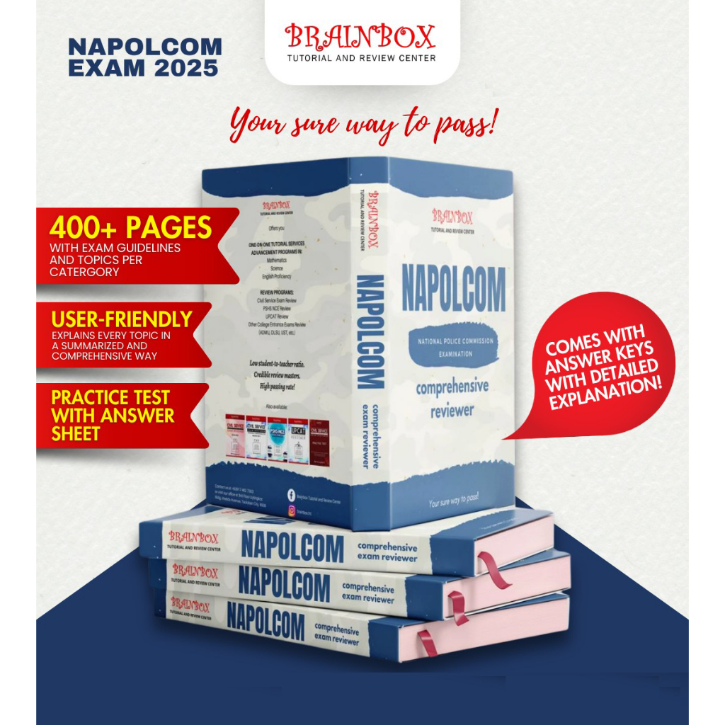 Napolcom Entrance Examination Reviewer (Updated for 2025 Examination ...