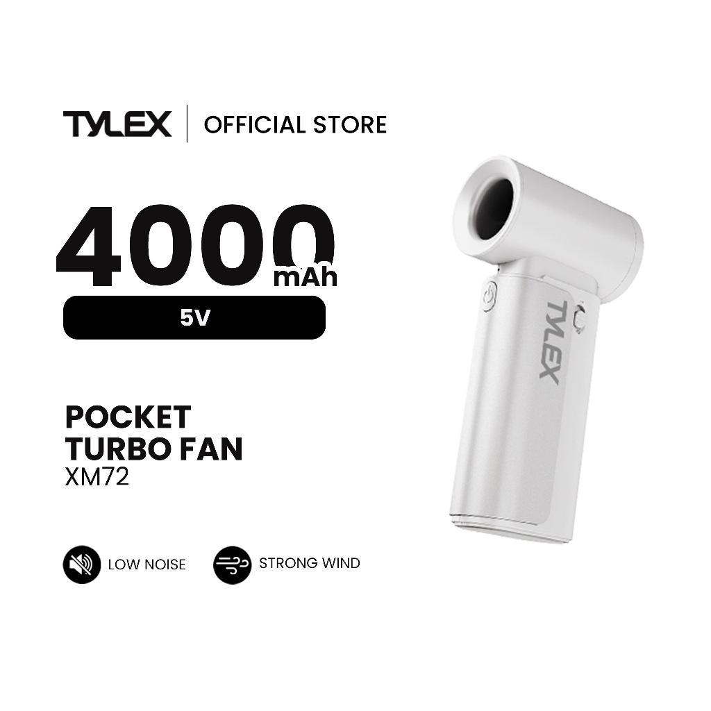 TYLEX XM72 Pocket Turbo Fan Strong Cooling Wind Extremely Compact ...