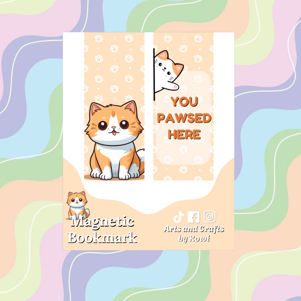 Holographic Magnetic Bookmark | Kawaii Animal Prints | Shopee Philippines