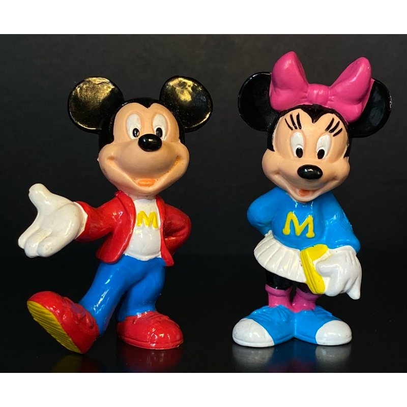 Mickey mouse and Minnie Mouse 1993 vintage set | Shopee Philippines