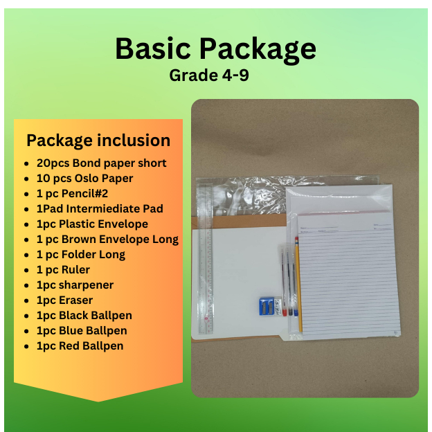 SCHOOL BASIC PACKAGE INTERMEDIATE | Shopee Philippines