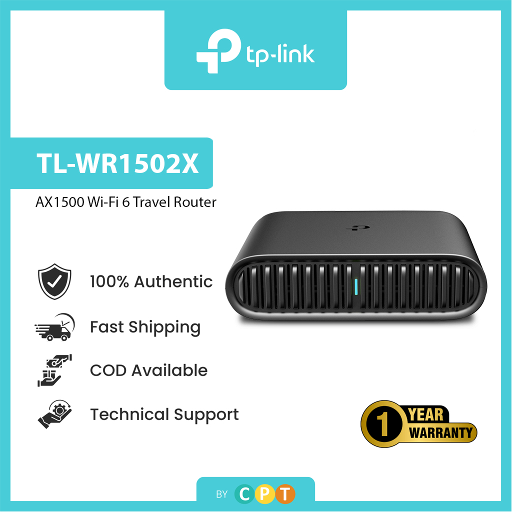 TP-Link TL-WR1502X AX1500 Wi-Fi 6 Travel Router | Shopee Philippines