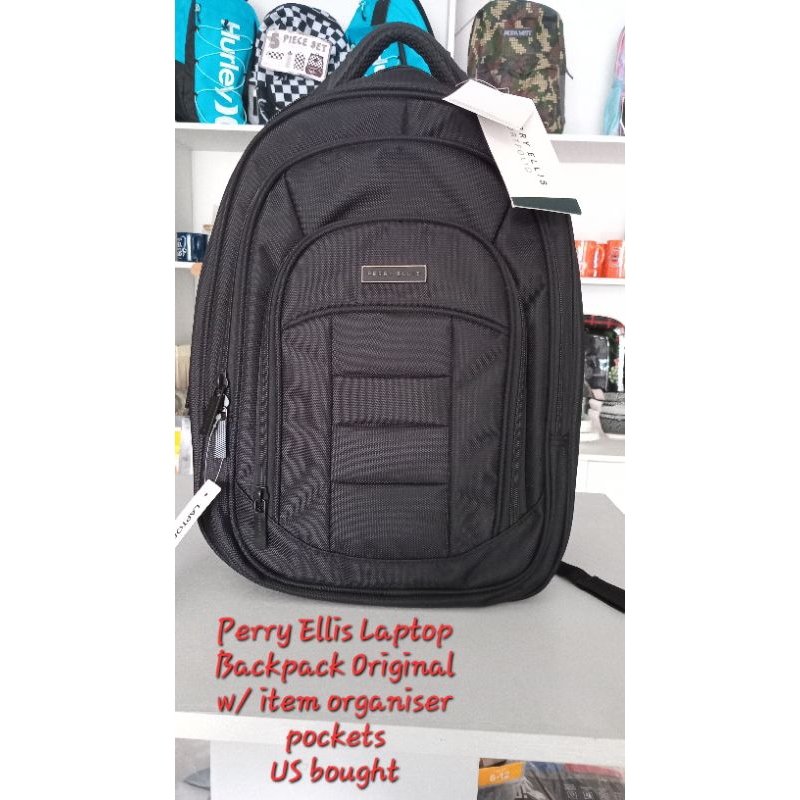 Perry Ellis Backpack Original | Shopee Philippines