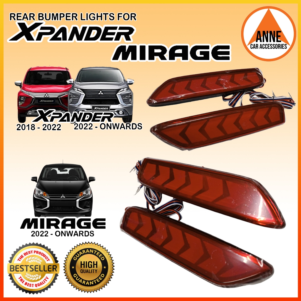 Rear Bumper Light for Mitsubishi Mirage G4 2022 -Onwards / Xpander 2018 ...