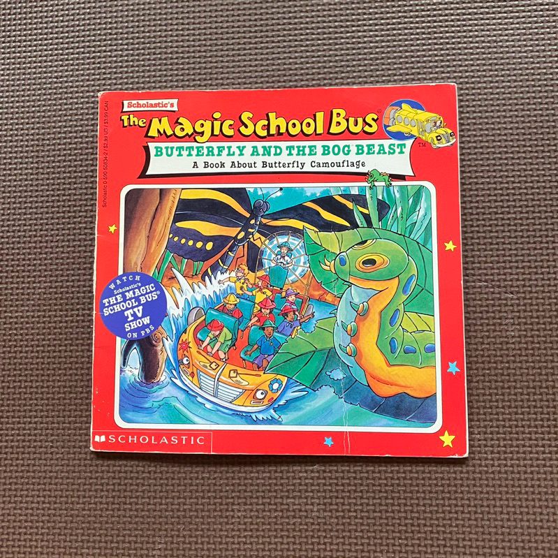 The Magic School Bus - a Book about Butterfly Camouflage (Paperback ...