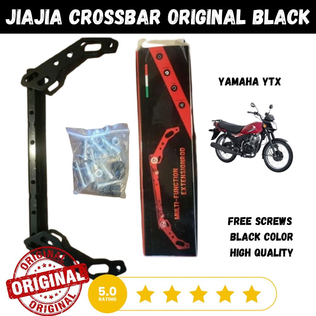 JIA ORIGINAL CROSSBAR BRACKET for Yamaha YTX CROSSBAR Alloy EXTENSION ...