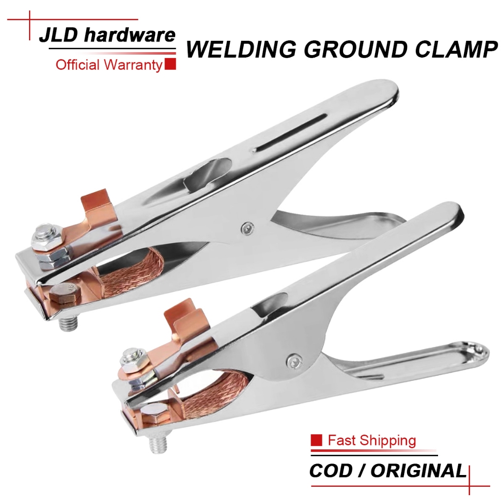 JLD 300/500Amp Welding Ground Earth Clamp Grounding Cable Clamp Cable ...